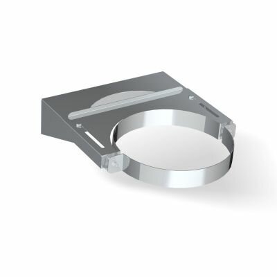 Стеновой хомут (кронштейн) раздвижной CORAX Ф 120 (430/0,5)