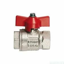 Кран шаровой муфтовый полнопроходной (бабочка) Itap 1/2"