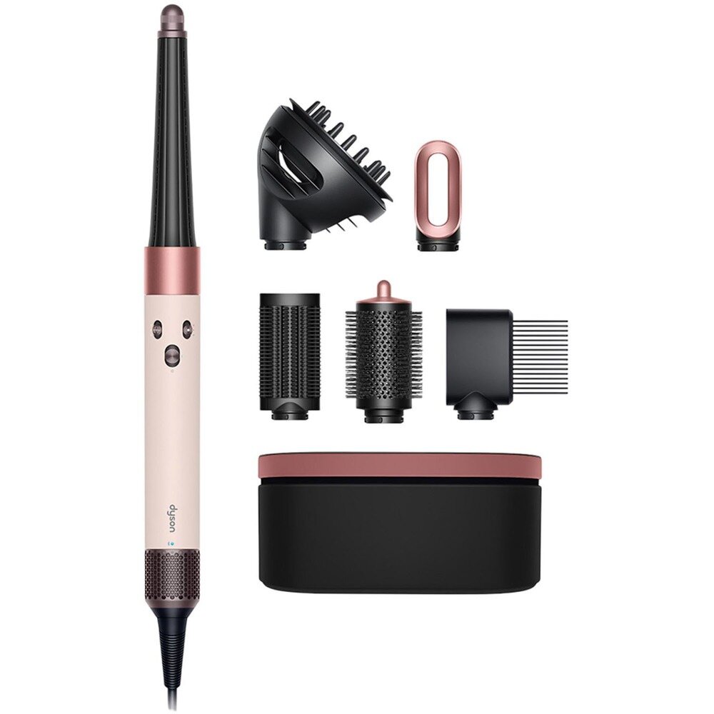 Стайлер Dyson HS08 Airwrap iD Long Barrel Ceramic Pink/Rose Gold (тип вилки EU, curly+coily)