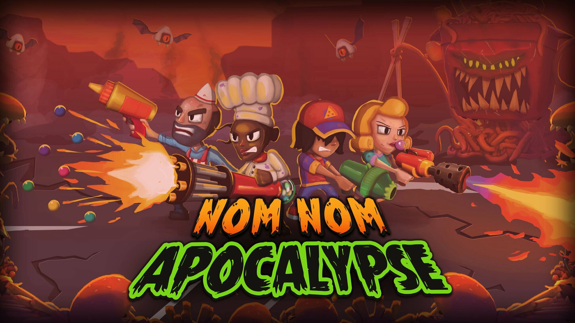 Nom Nom Apocalypse для Sony PlayStation | PS5 на русском языке | Игра навсегда | Быстрая доставка (Турция)