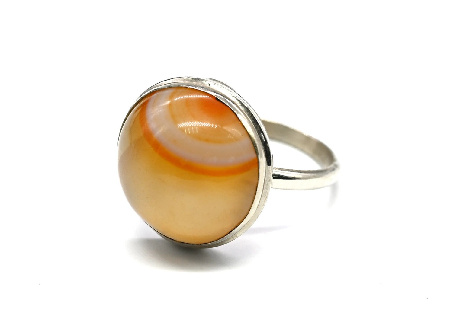 Кольцо, сердолик