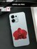 Силиконовый чехол на Oppo A6 Pro / Оппо A6 Про с принтом Одна красная орхидея