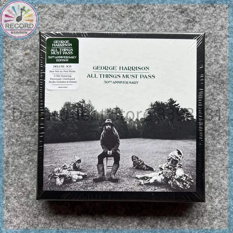 CD George Harrison All Things Must Pass 3CD OM01523 Альбом Совершенно новый RS