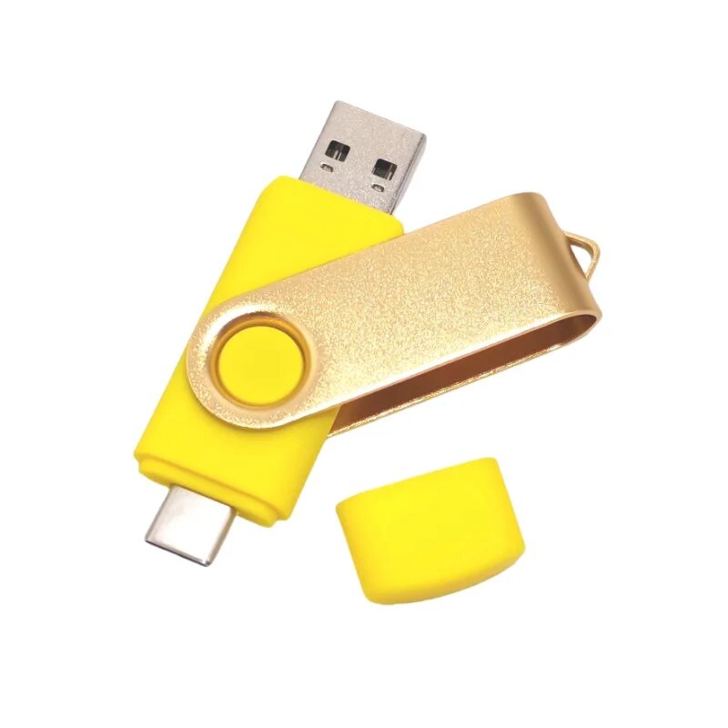 Флешка USB 2.0 64 ГБ 16 ГБ, Yellow Color