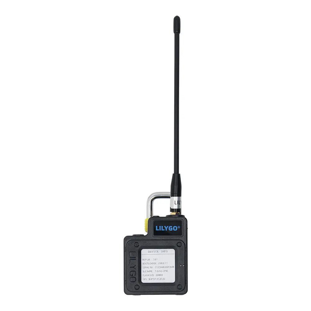 Модуль LILYGO T-Echo Plus NRF52840 SX1262 LoRa GPS L76K с дисплеем Белый, White 915MHz BME280 — фото 1