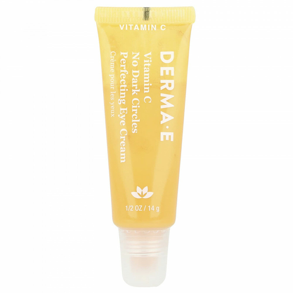 DERMA E, крем с витамином С от темных кругов под глазами, 14 г (0,5 унции)