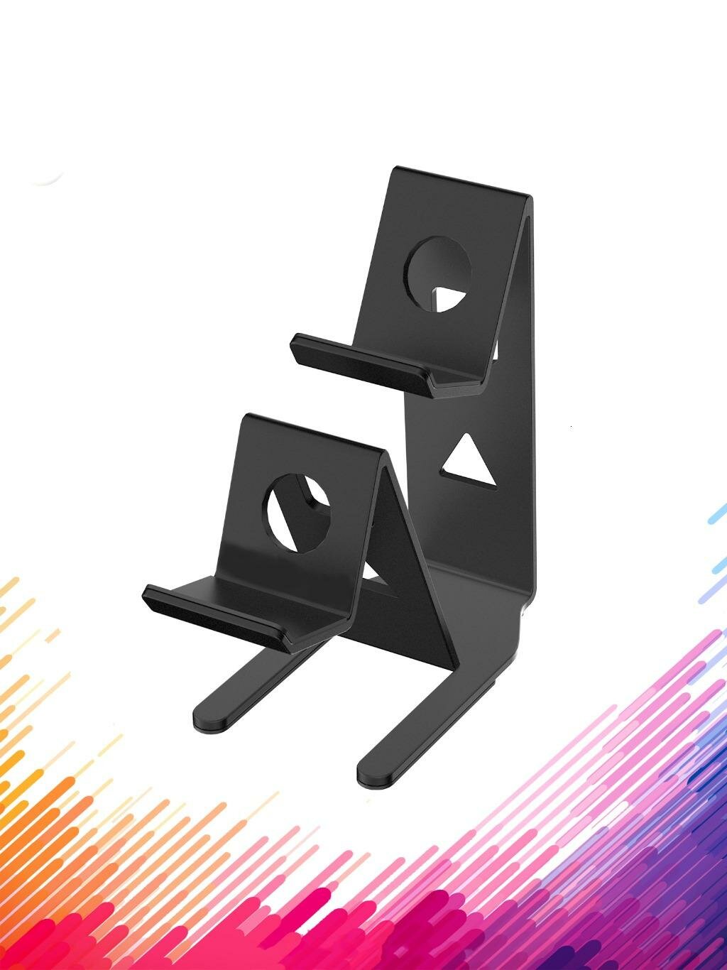 Универсальный держатель для геймпада и смартфона, Черный