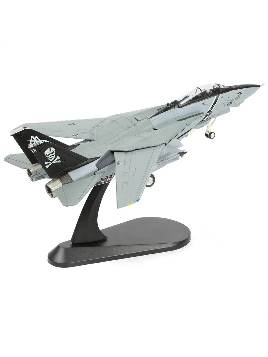 Истребитель F-14B Tomcat VF-103 Jolly Rogers 1:100 металл