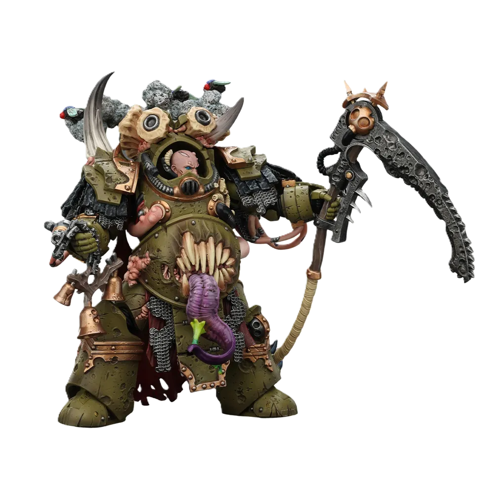Фигурка JOYTOY Warhammer 40K Death Guard Deathshroud Terminators Champion