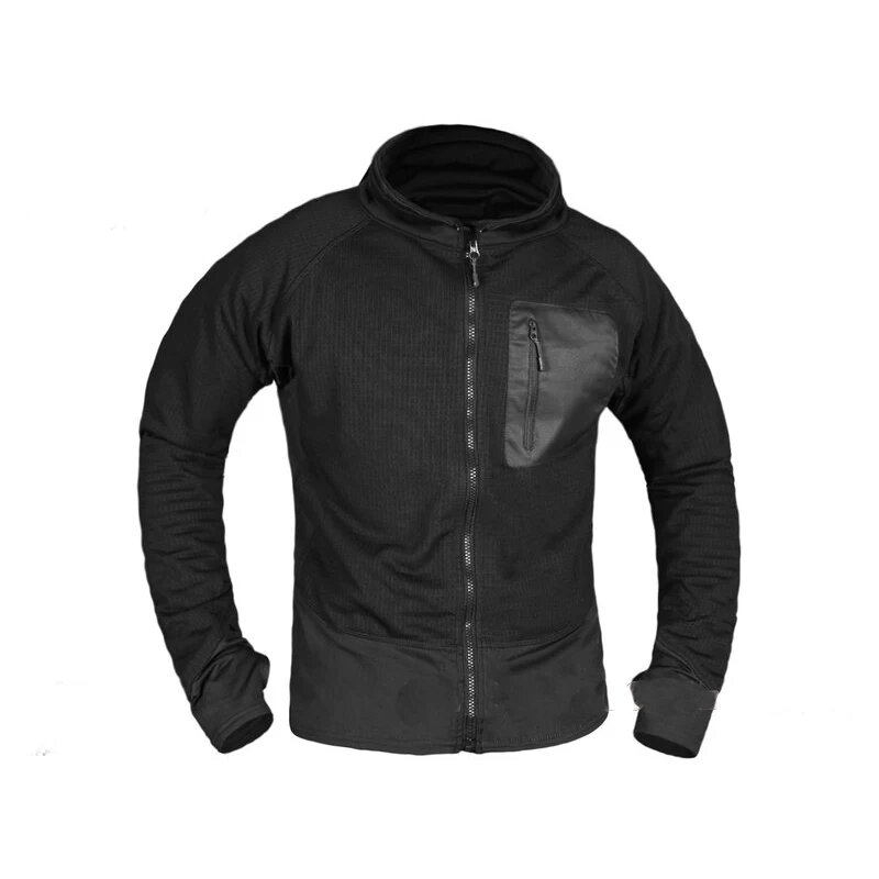 Тактическая флисовая куртка Emersongear EM6798 черная