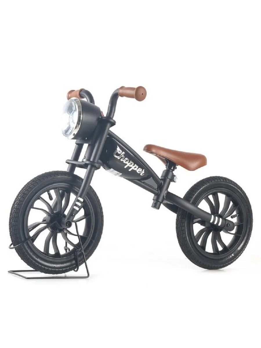 Беговел Qplay "Chopper", со светом, с фарой, для детей от 3 лет 12 дюймов