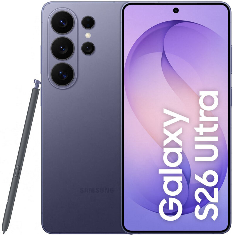 Смартфон Samsung Galaxy S26 Ultra 12/256, nanoSIM + nano SIM/eSIM, Cobalt Violet, 6.9 дюймов