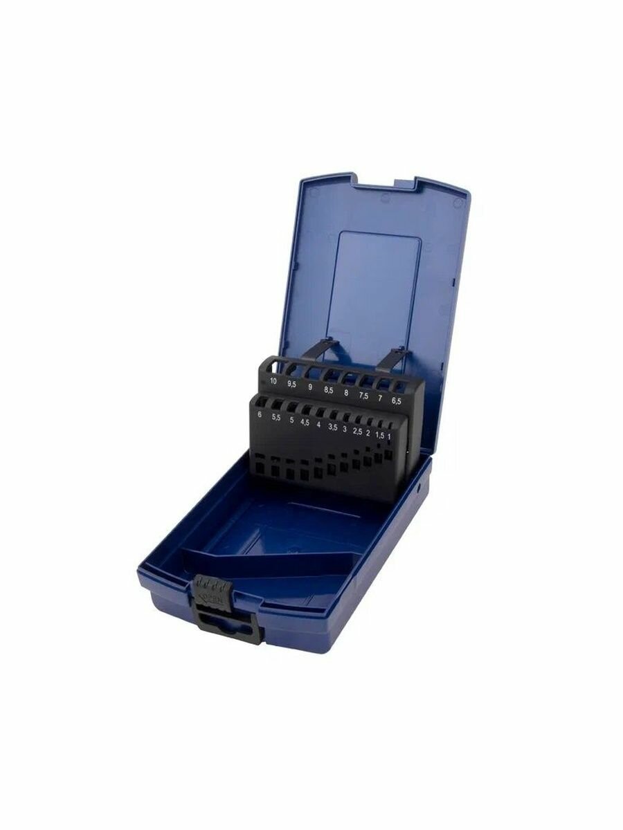 Коробка NORGAU Industrial для набора сверл 1-10 мм, (для 19 шт.)