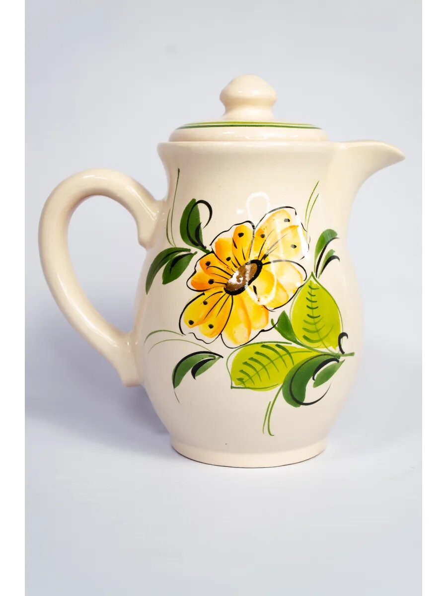 Кувшин "Смородина" 1 л, красная глина