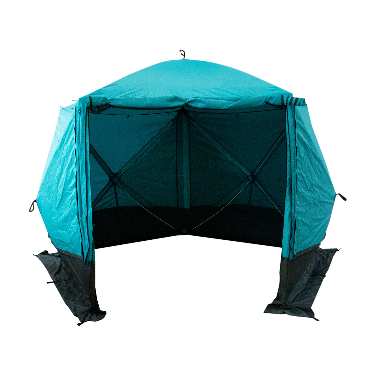 Шатер следопыт быстросборный, 5 стен, 2,8х2,9 м, h-2,08 м, S по полу 5,6 кв. м, цв. WATERFALL, PF-TOR-K09