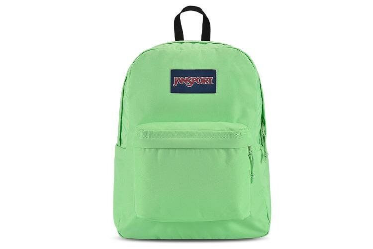 Рюкзак унисекс JanSport Regular, мятно-зеленый/авокадо-зеленый, 5598832