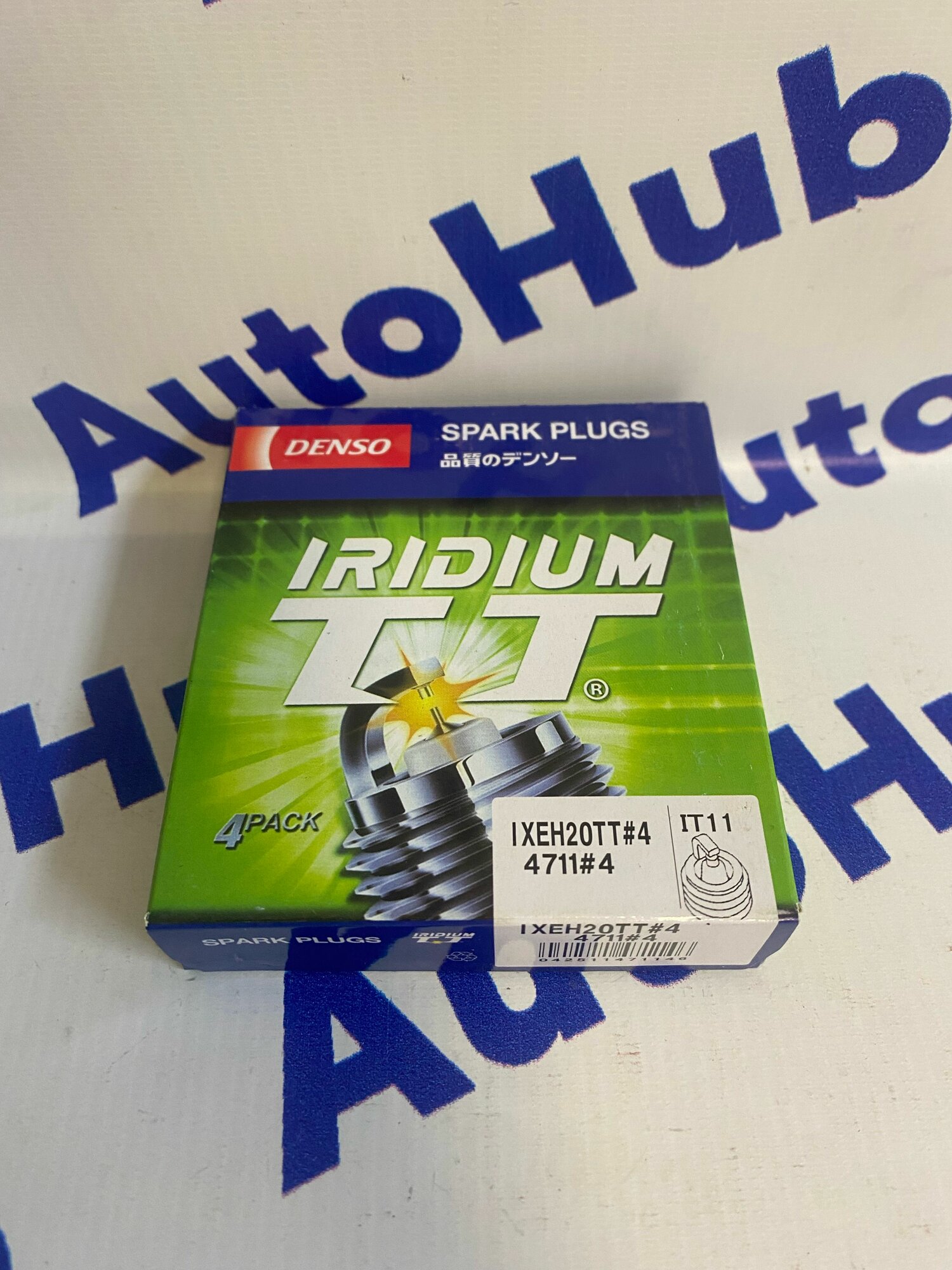Комплект свечей зажигания DENSO IXEH22TT iridium 4 шт.