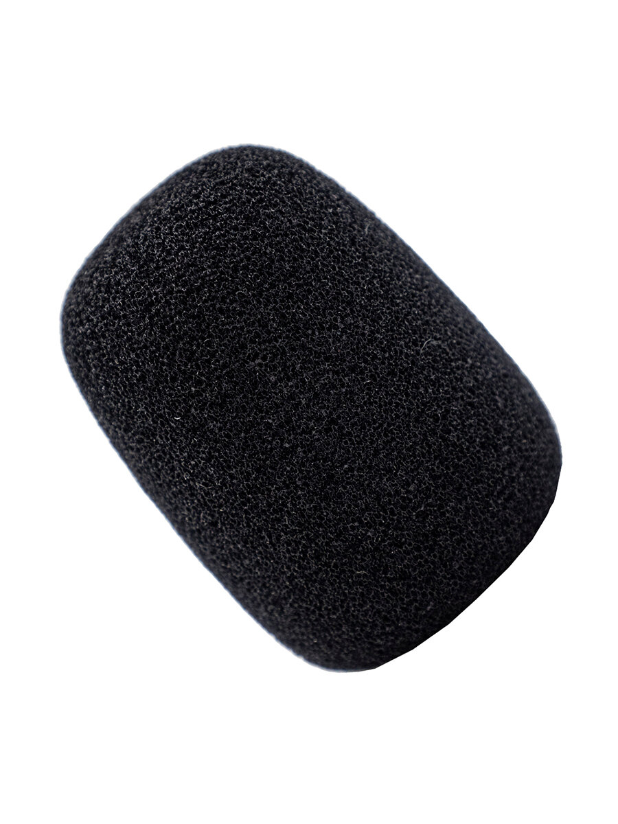 Ветрозащита, поролоновая накладка для микрофонов, петличек наушников XL (45x35x15mm)