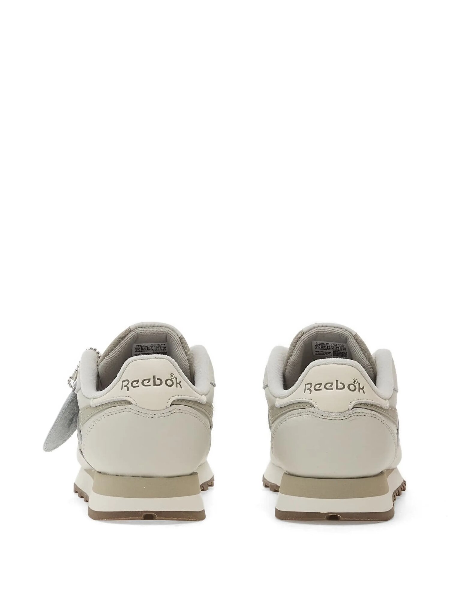 Кроссовки Reebok Classic Leather, размер 8,5 US, серый — фото 1