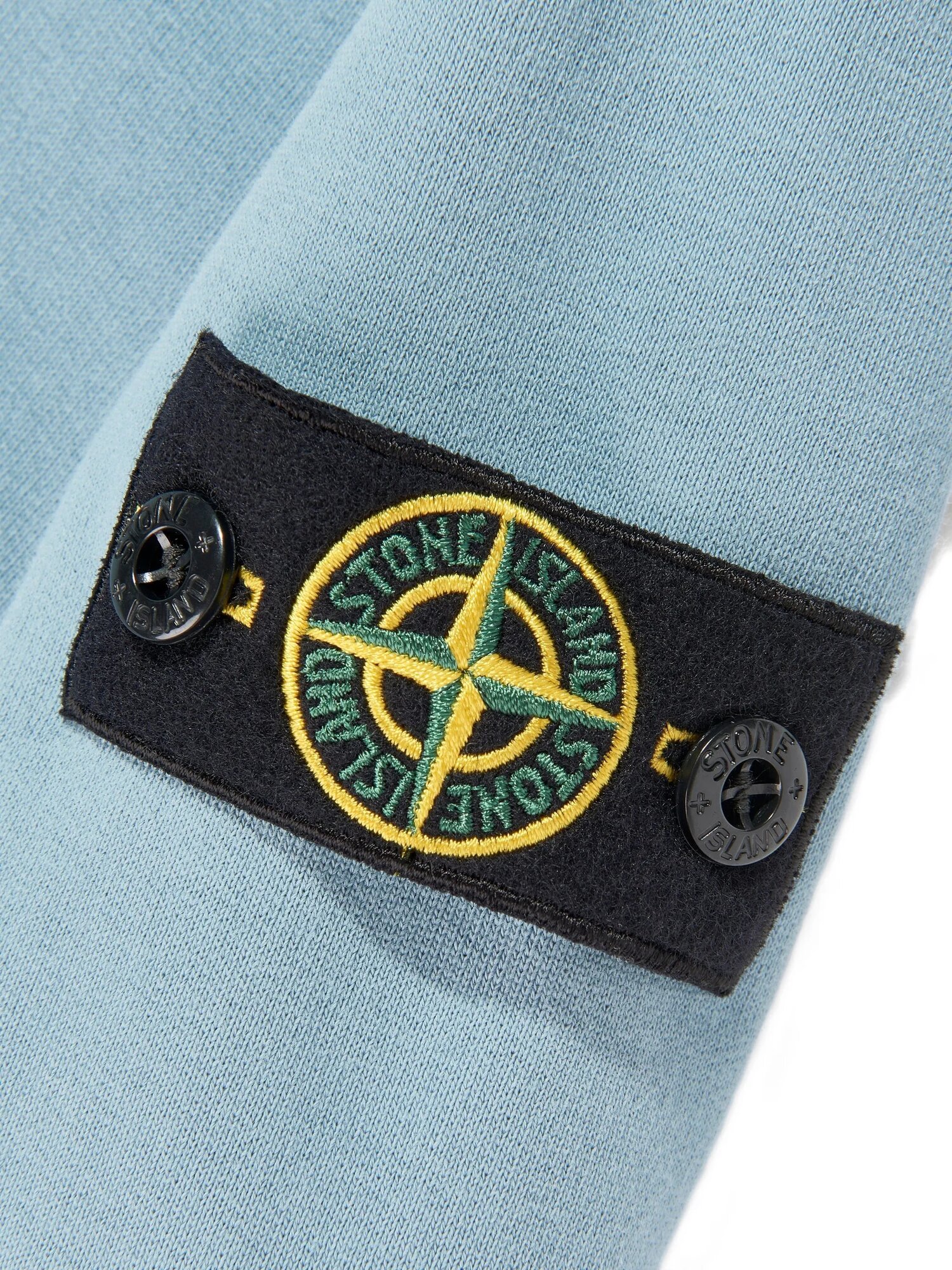 Толстовка Stone Island Zip-up sweatshirt, размер 8 лет, синий — фото 1