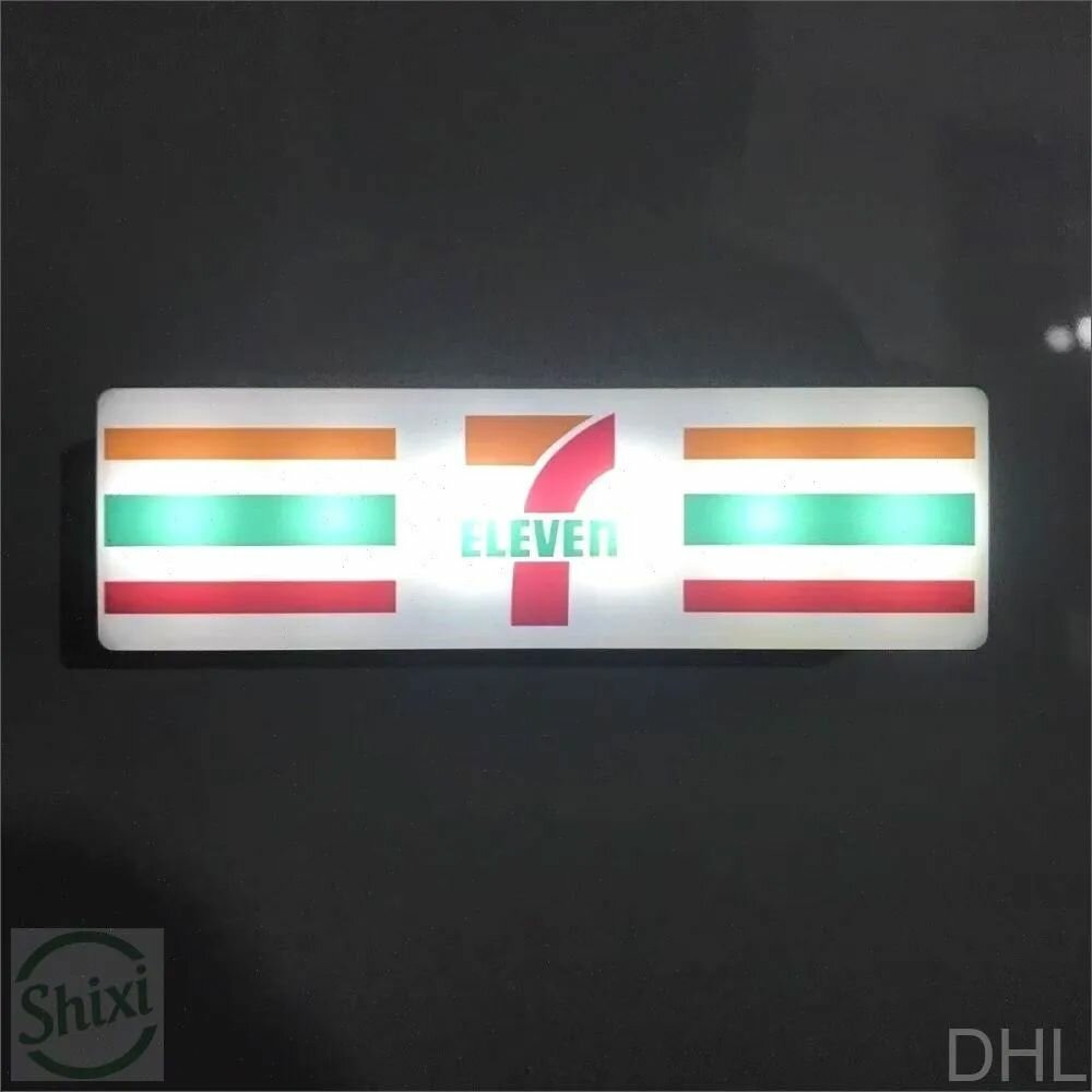 Светящийся магнит "7-Eleven" с регулировкой цвета
