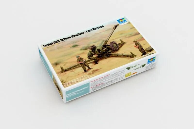 Trumpeter 1/35 02329 Советская 122-мм гаубица Д-30 - поздняя версия Танки