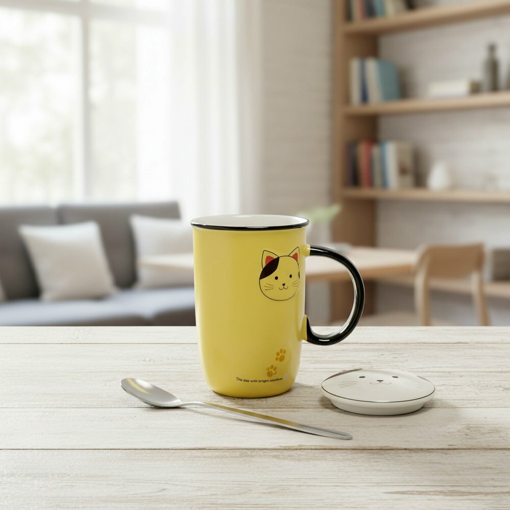 Кружка Кот Позитив MUG-160/1 Art East Россия Керамика