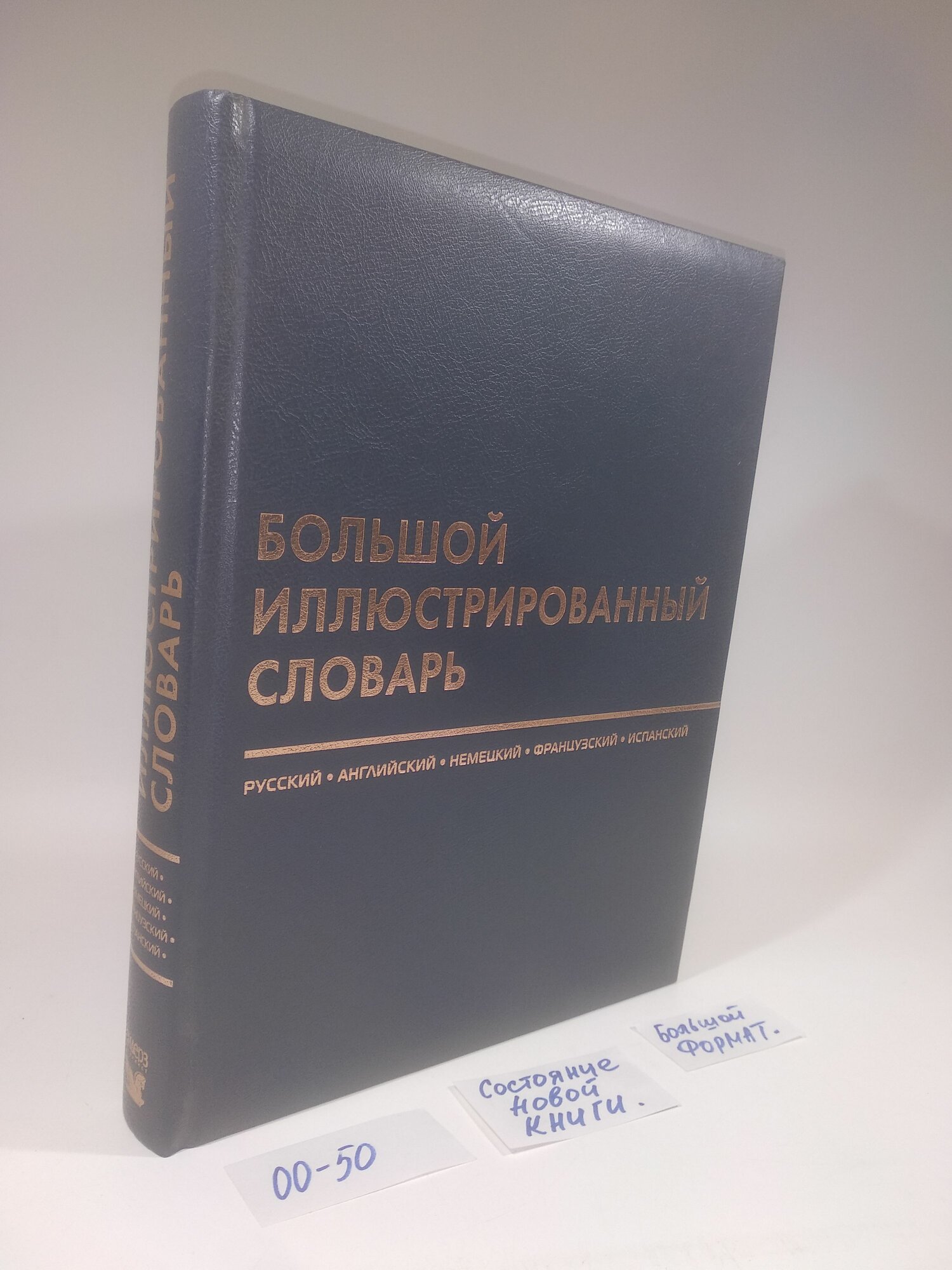 Большой иллюстрированный словарь. Русский. Английский. Немецкий. Французский. Испанский