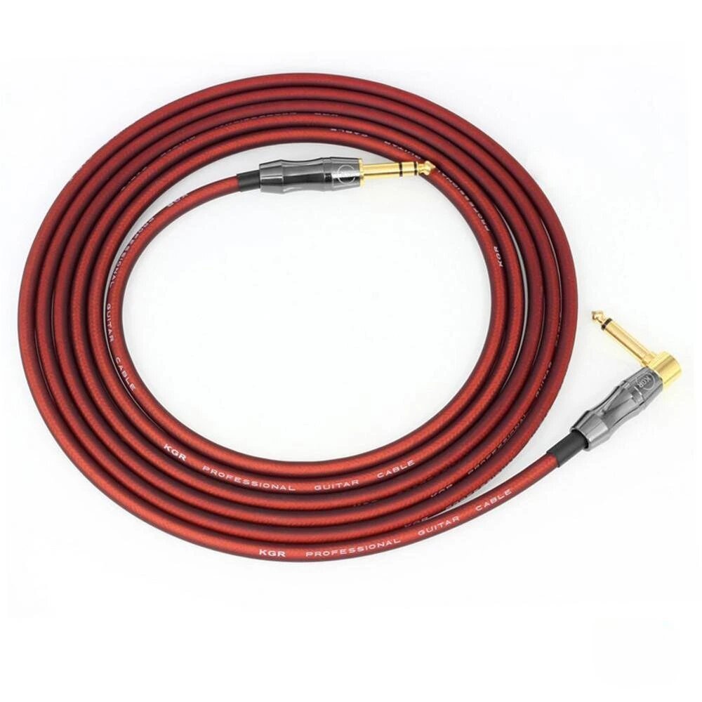 Гитарный кабель KGR 2M, Red, 6.35 мм