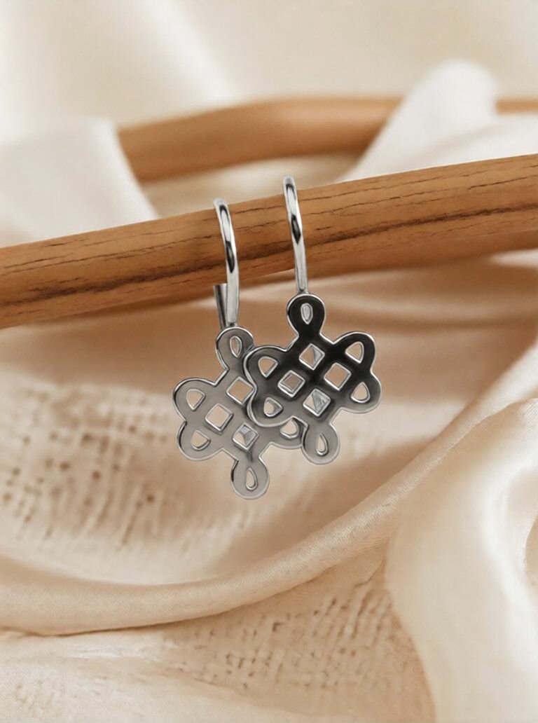 Серьги, серебро, 925 проба