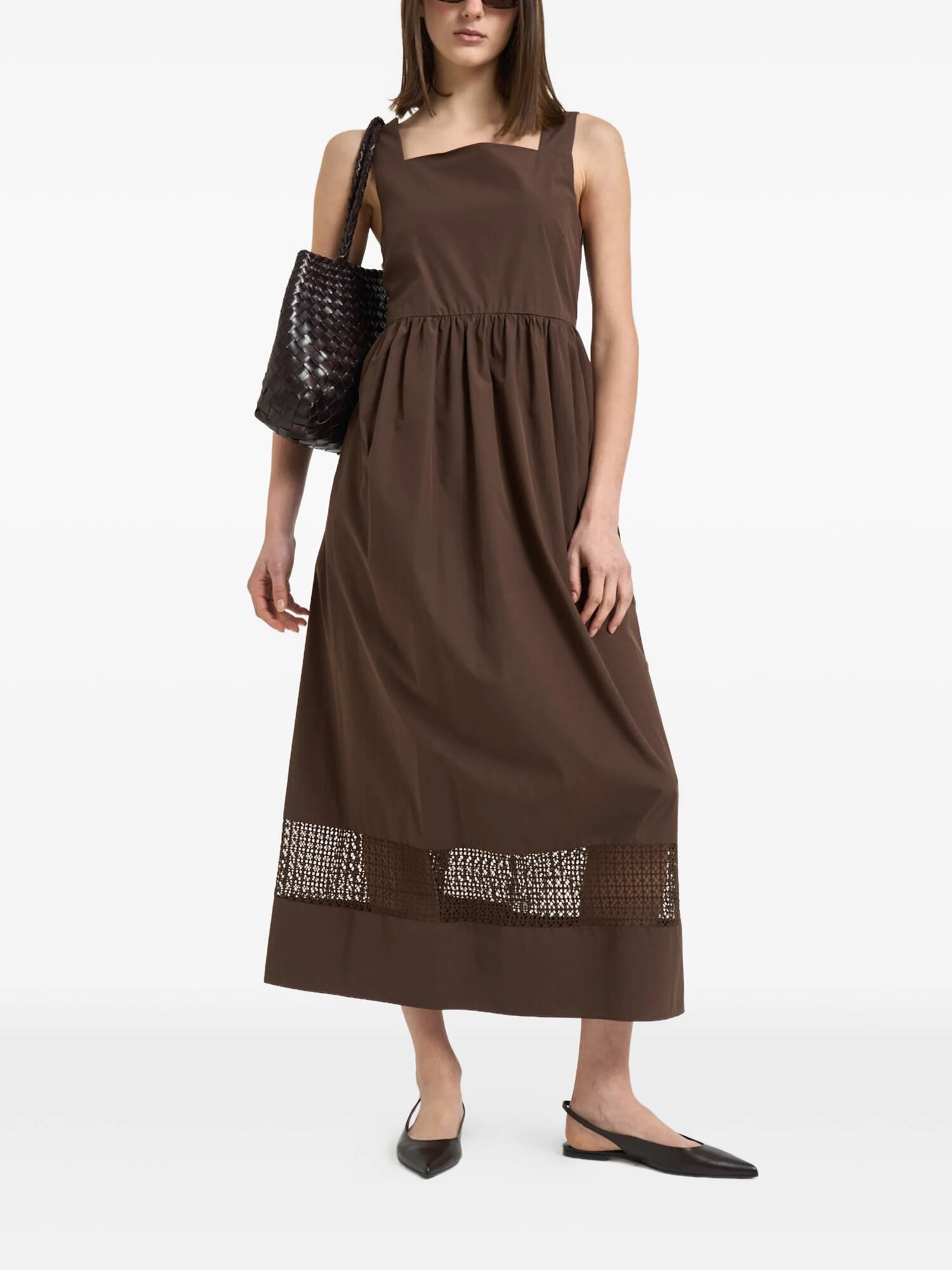 Платье WEEKEND Lace-panel midi dress, размер 40 — фото 1