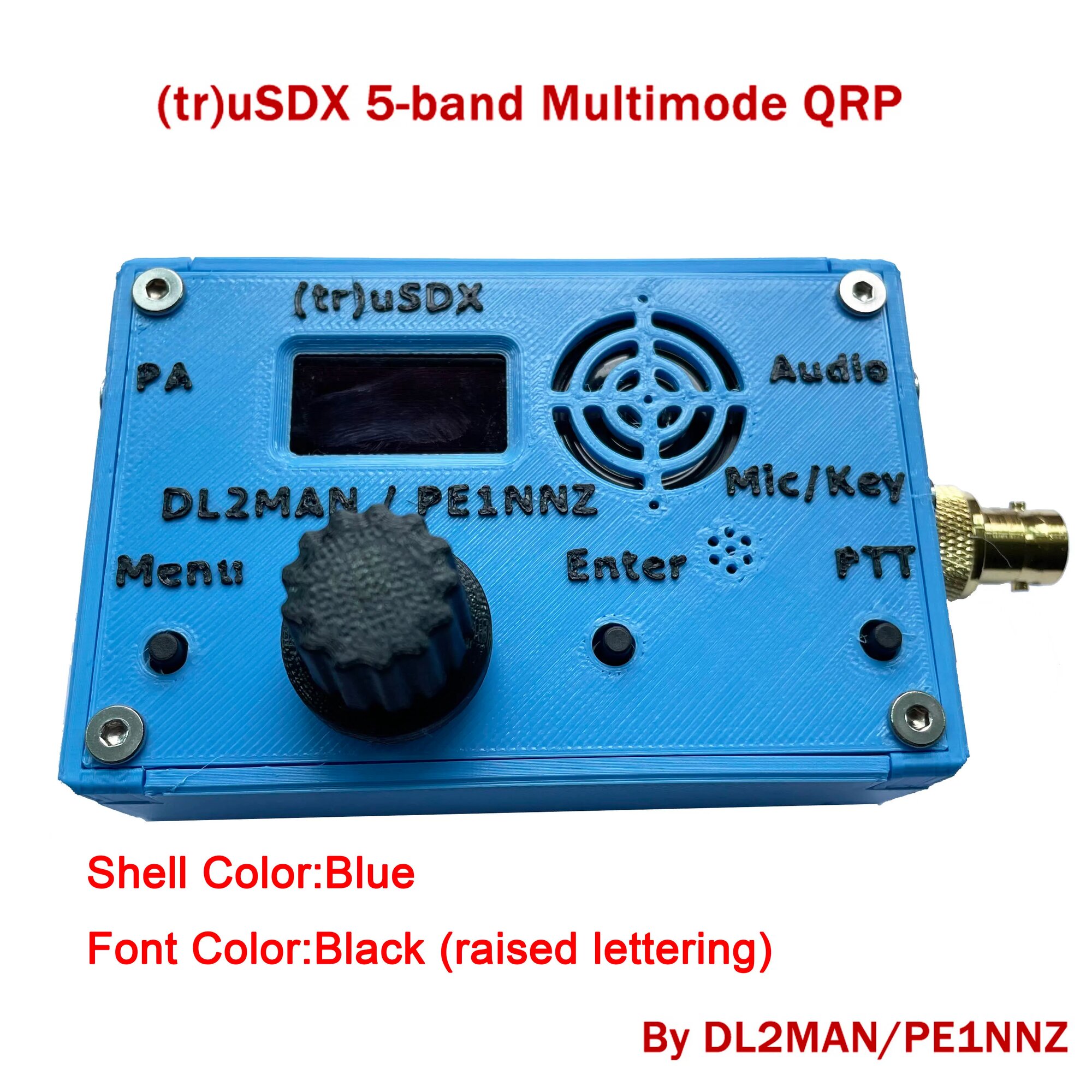 Hisonauto usdx трансивер 5 диапазонов Assembled Blue