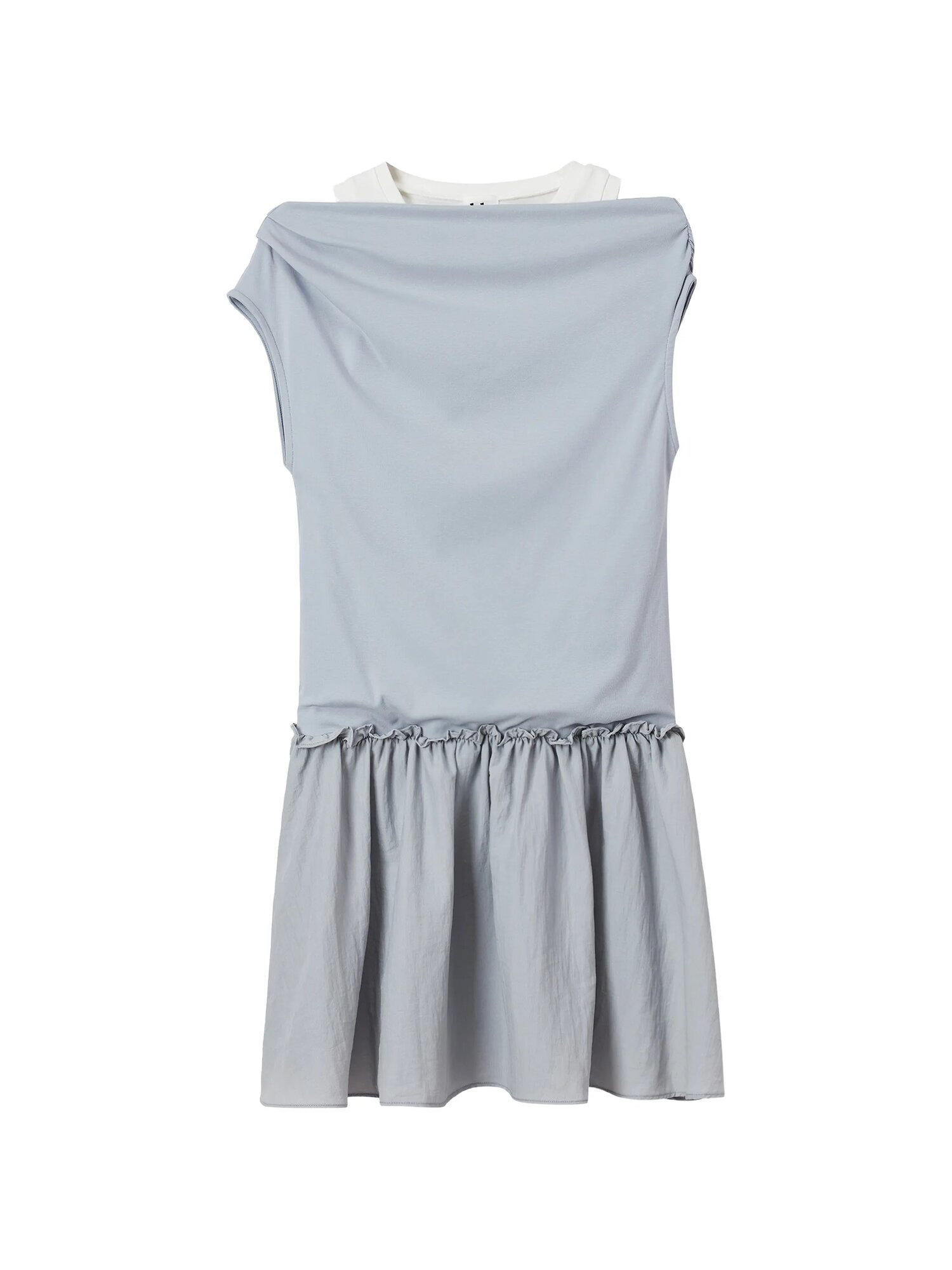 Платье Layered ruffled mini dress