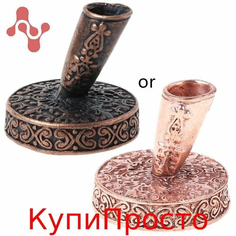 Винтажный металлический круглый держатель для ручек с перьями, органайзер дома, спальни, гостиной, инструмент украшения стола