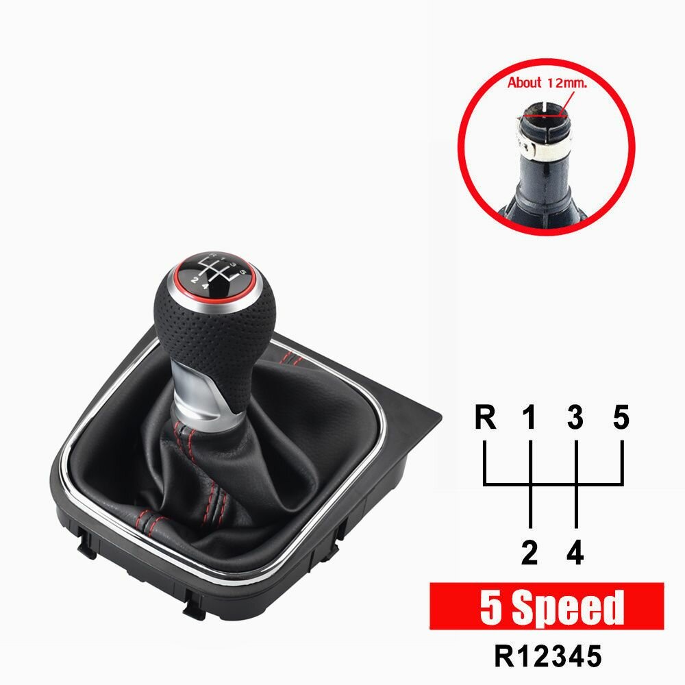 Ручка переключения передач VW Golf/Rabbit/Jetta MK5 2004-2009 MK6 2010-2014 — проверьте форму и совместимость!