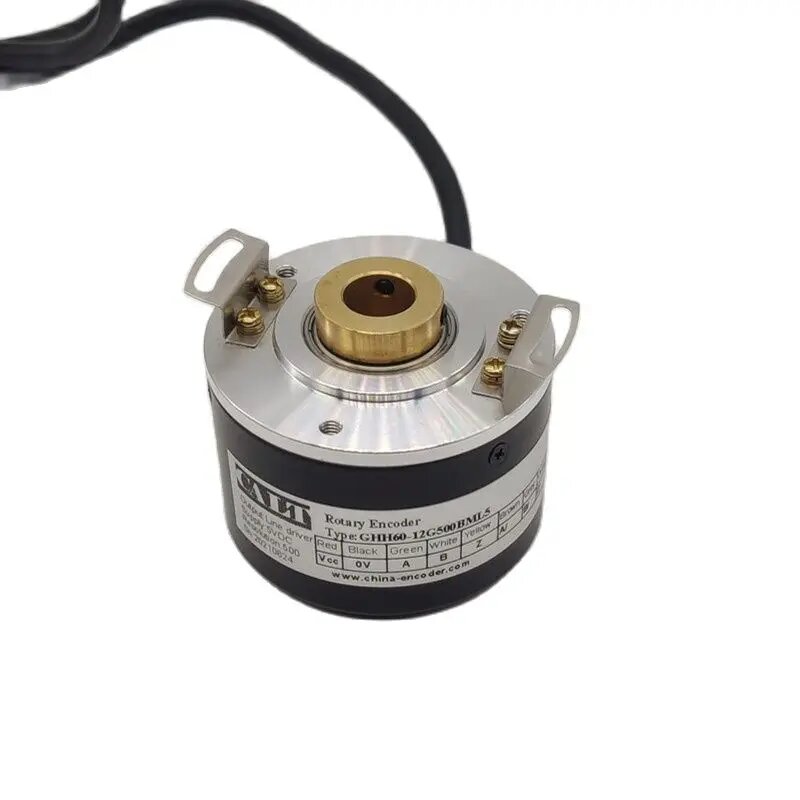 Оптический энкодер CALT GHH60, отверстие 10 мм, 1024PPR, Push-pull