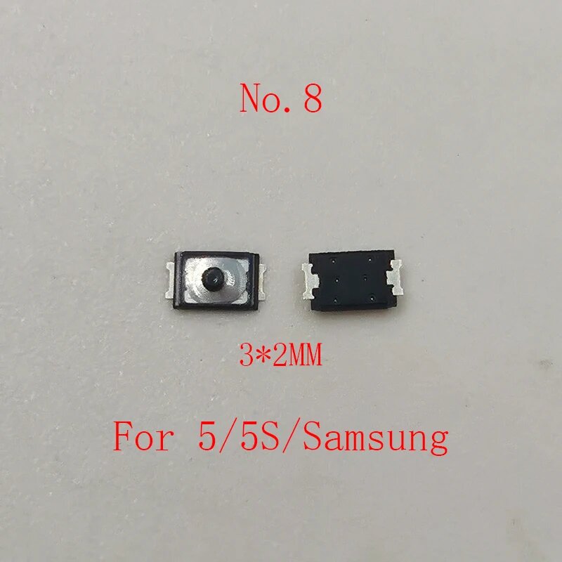 Переключатель громкости кнопка 3*2мм No.8 для Samsung/iPhone/Huawei