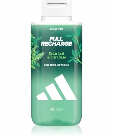 Гель для душа Adidas Vibes Full Recharge, 400 мл