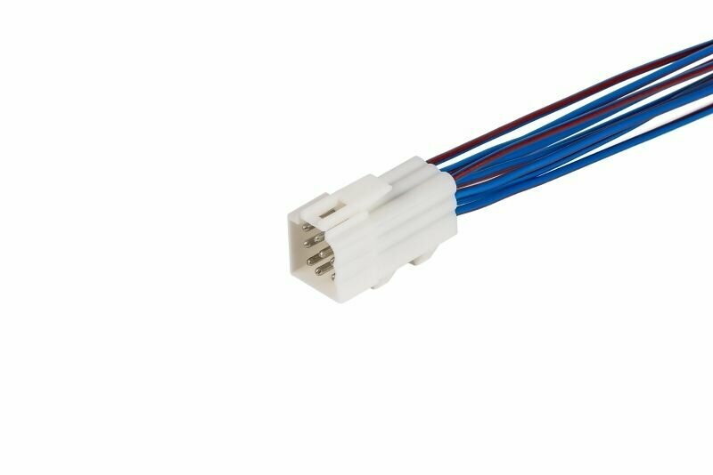 Разъем (9pin) 9 контактов жгута воздухопритока, переключ. стеклоподъемника (старого образца), к жгуту проводов зад. (доп. двери багажника) для Lada (ВАЗ) (Cargen)
