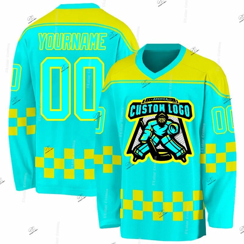 Хоккейная майка с 3D принтом, цвет Hockey Shirts