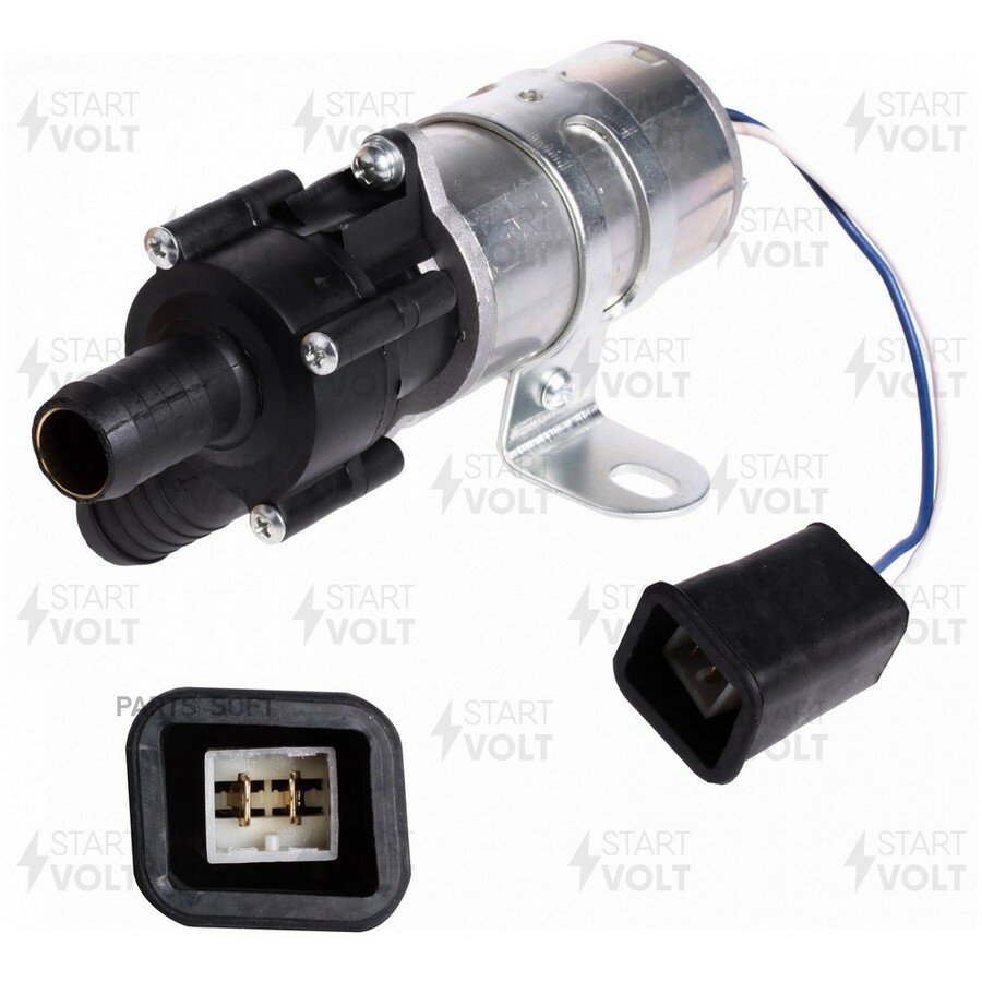 Помпа дополнительная D 18 12В для а/м УАЗ/ГАЗ "STARTVOLT" STARTVOLT VPM 0320 | цена за 1 шт