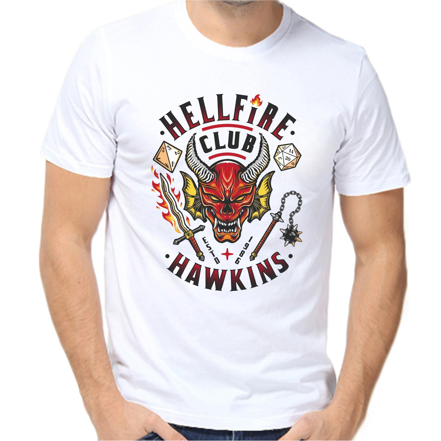 Футболка hellfire club