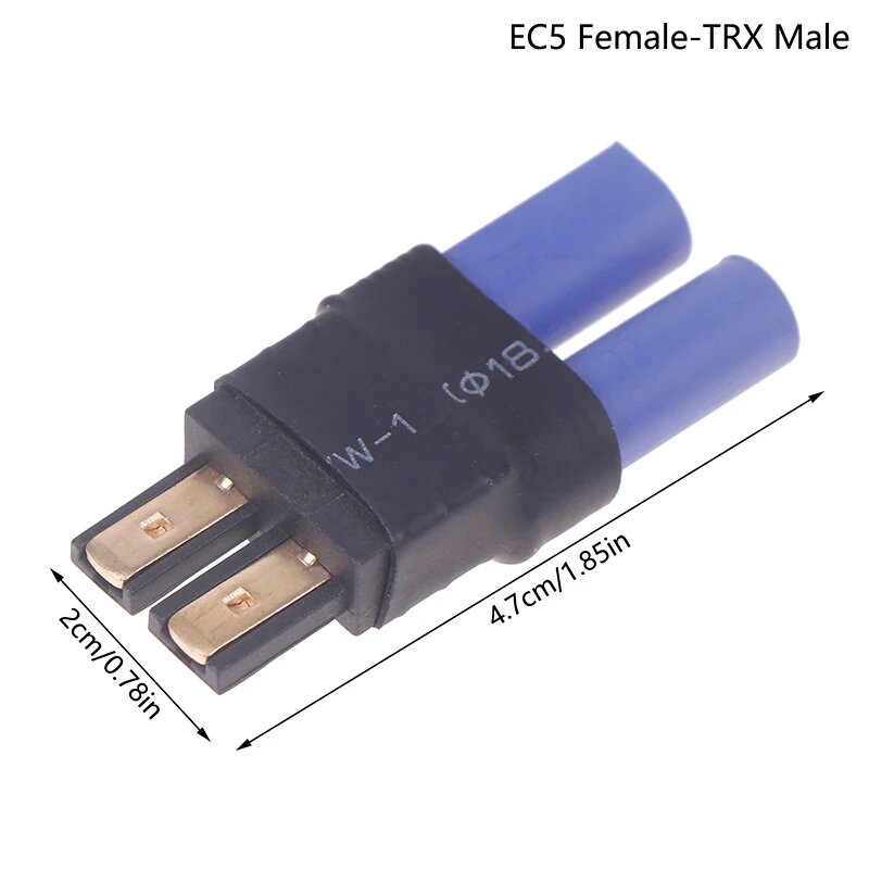 Адаптер EC5 Female - TRX Male, Синий, A8