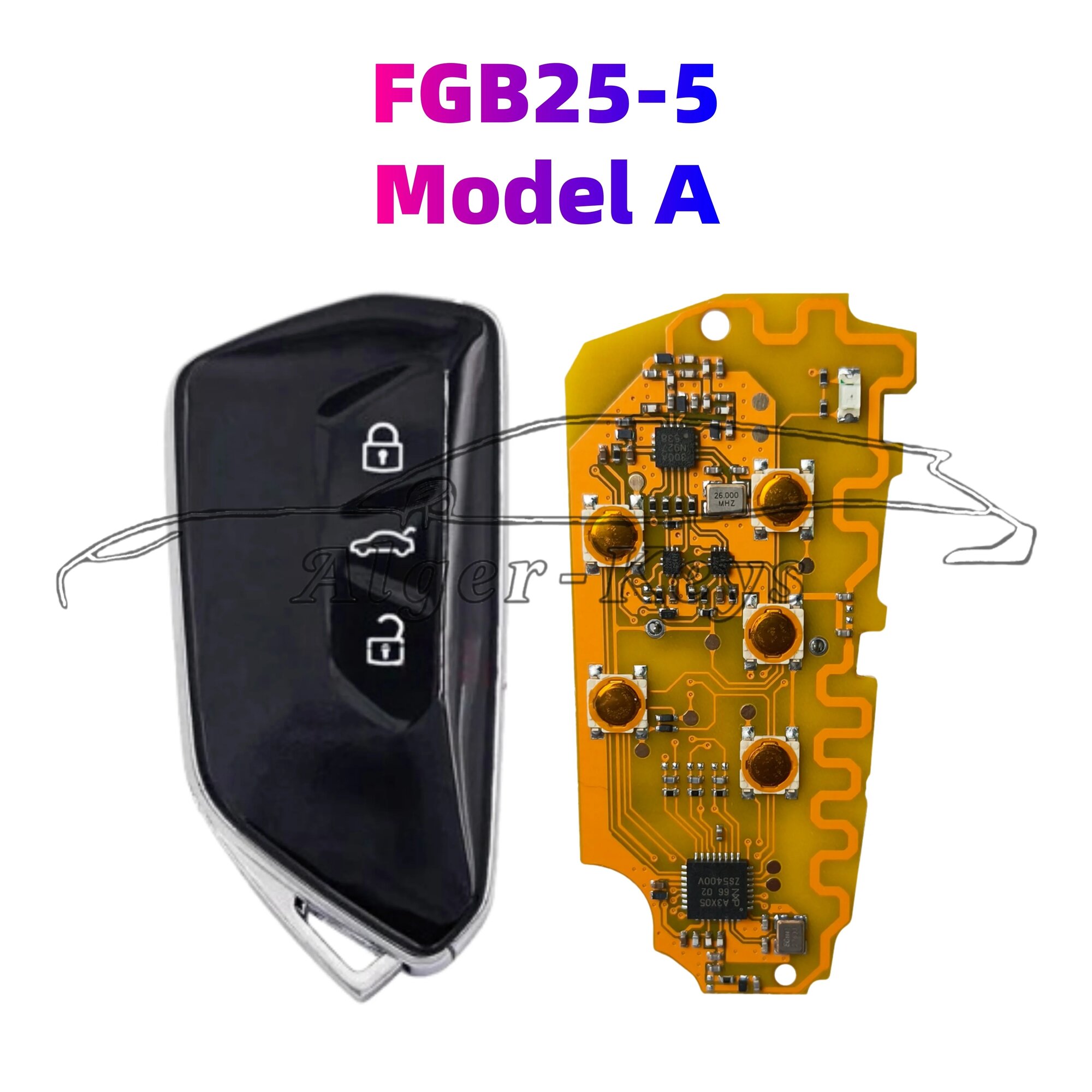 Новый смарт-ключ KEYDIY 5D FGB08 FGB25-5 ZB15 с поддержкой 5C 5D для KD-X4 KD-MAX с адаптером для пайки для программирования ключей