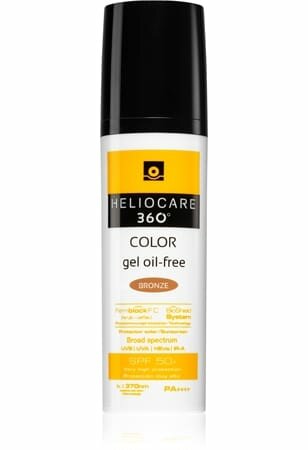Средство солнцезащитное Heliocare 360 Color Gel Oil-Free, оттенок bronze, 50 мл