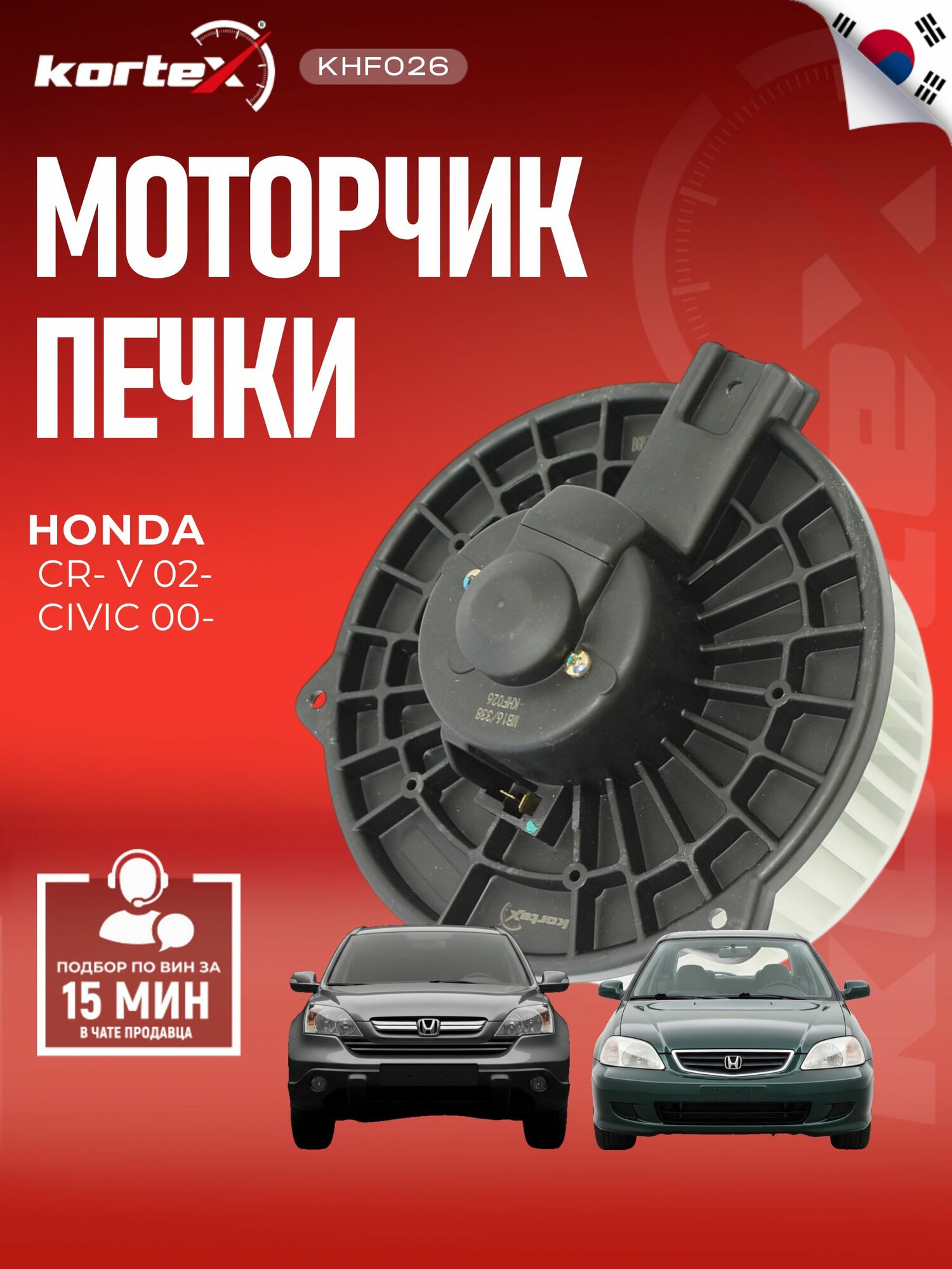 Мотор (вентилятор) отопителя Хонда Цивик, CRV, Сузуки Лиана RF1731, PFN206, LFh23NL