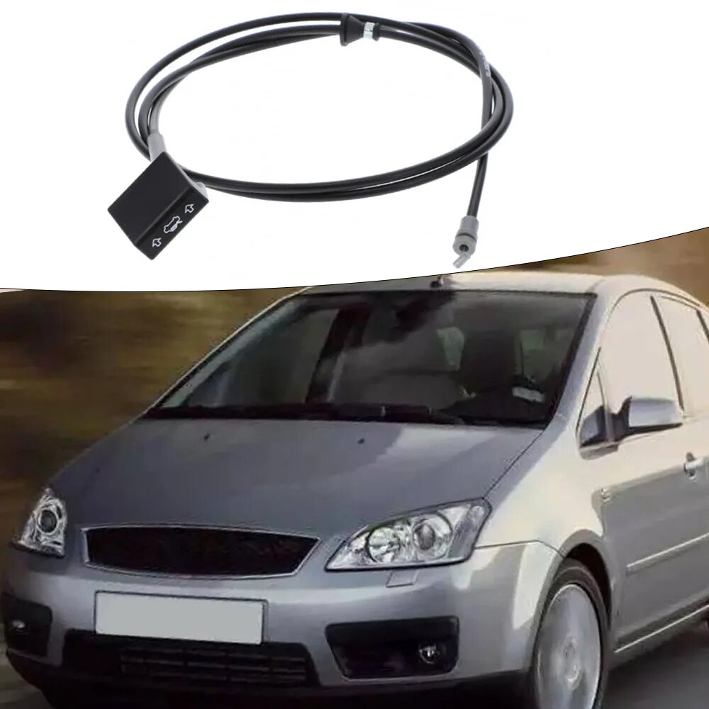 Передний трос открывания капота двигателя для Ford Focus 2000 2001 2002 2003 2004 2005 2006 2007, левый руль YS4Z16916AA