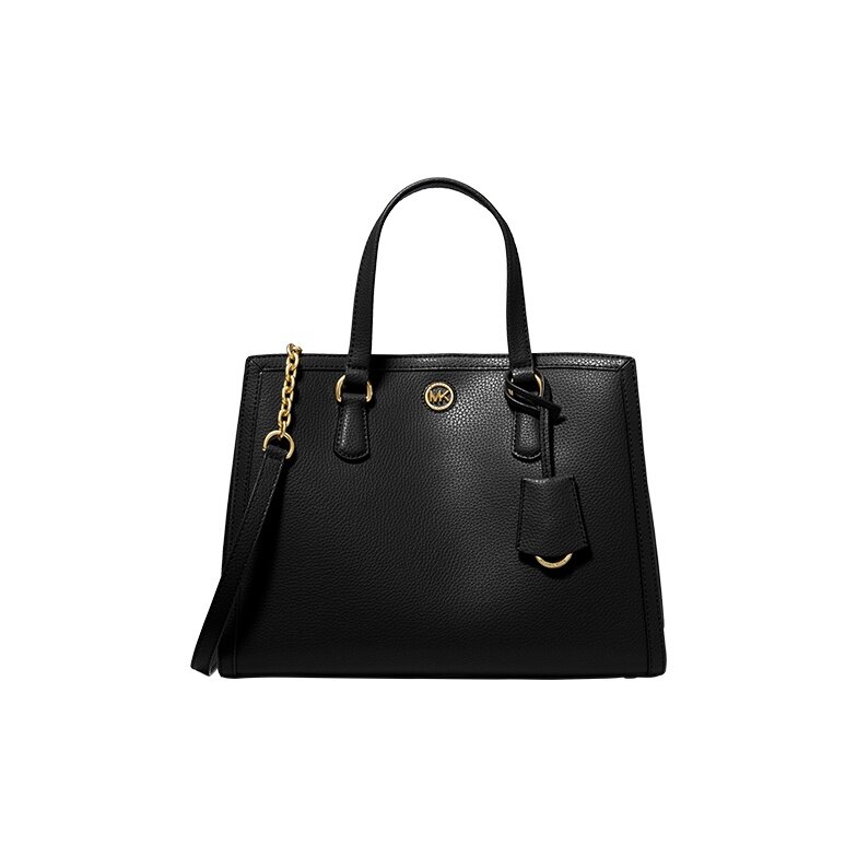 Сумка MICHAEL KORS Chantal, фактура матовая, черный — фото 1