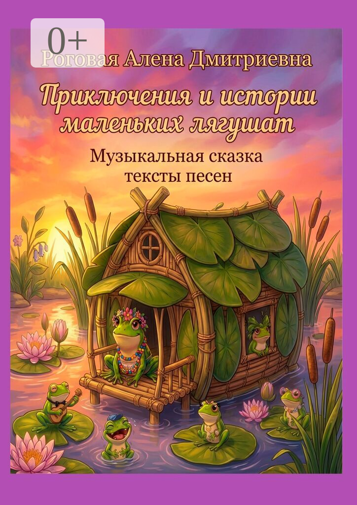 Приключения и истории маленьких лягушат
