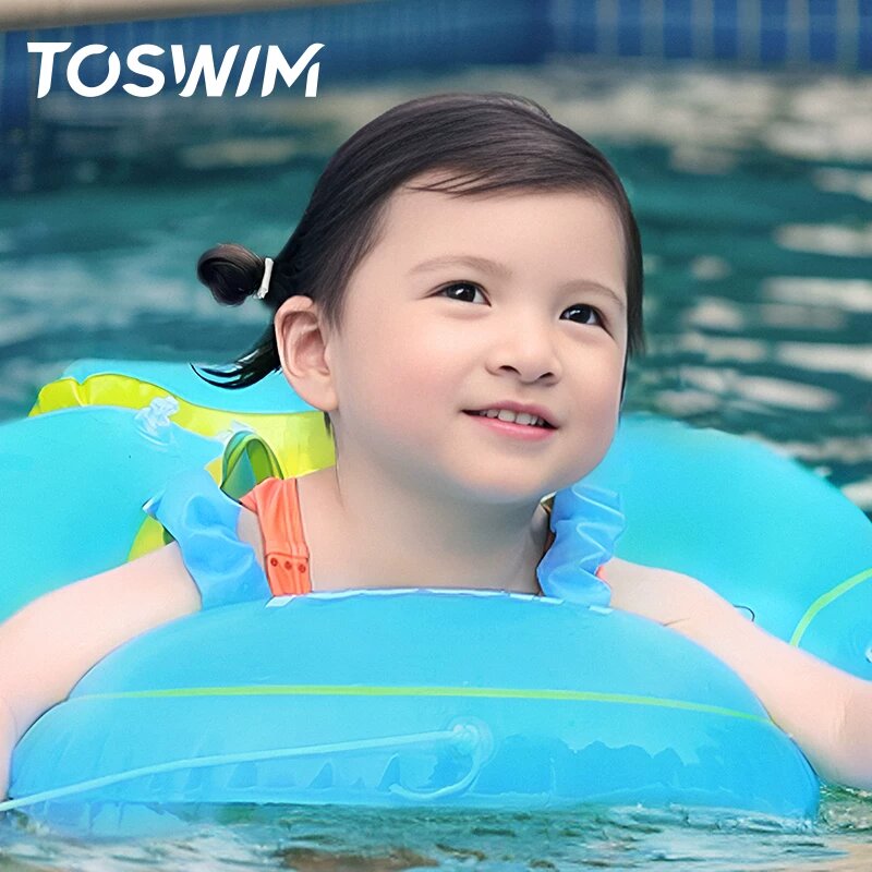 TOSWIM детское плавательное кольцо, детское кольцо для подмышек, детское кольцо на руку, бесплатный надувной